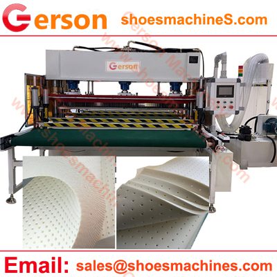 Memory Foam Mattress Hole Cutting Machine - Die cutting machine ...